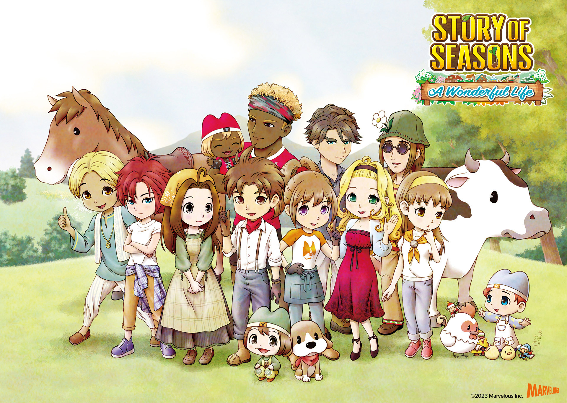 STORY OF SEASONS A Wonderful Life Releases June 27 Marvelous Games STORY OF SEASONS A Wonderful Life Releases June 27 Marvelous Games