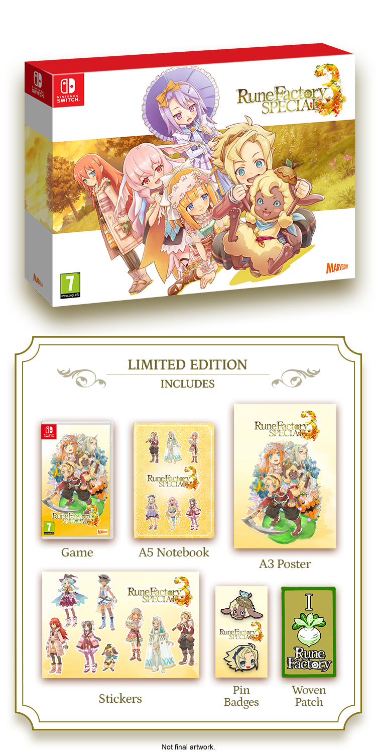 Rune Factory 3 Special | Marvelous Games